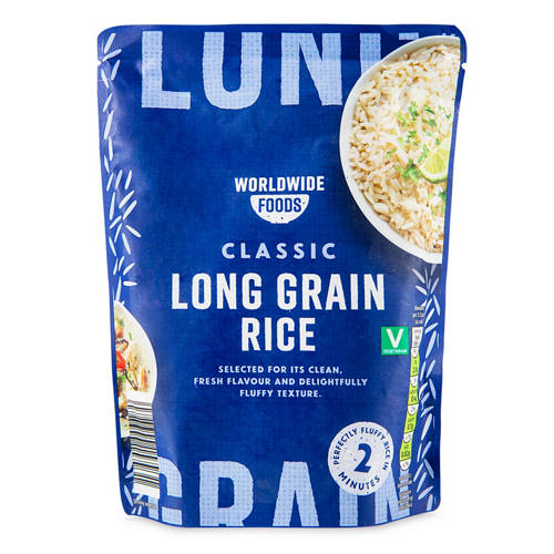 Microwave Long Grain Rice | ALDI IE